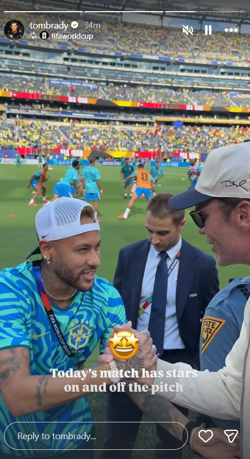 Travis Scott, NFL icon Tom Brady meet Neymar, attend Brazil-Morocco WC ...