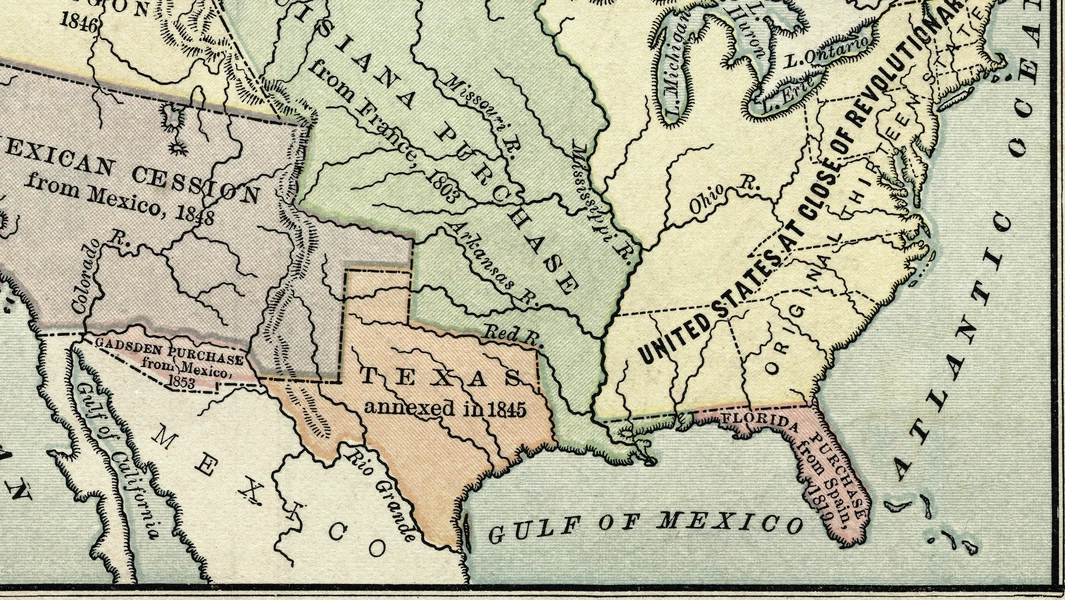 Mapping the growth of the United States