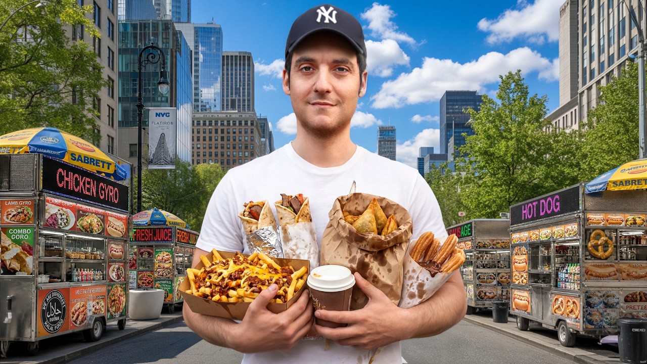 I ate 100 hours of NYC street food