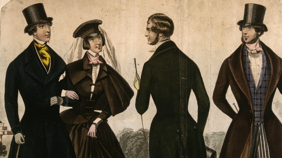 Fashion and photography of Victorian men