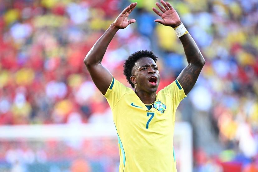 Saibari ouvre le score, la réplique de Vinicius : les buts de Brésil-Maroc