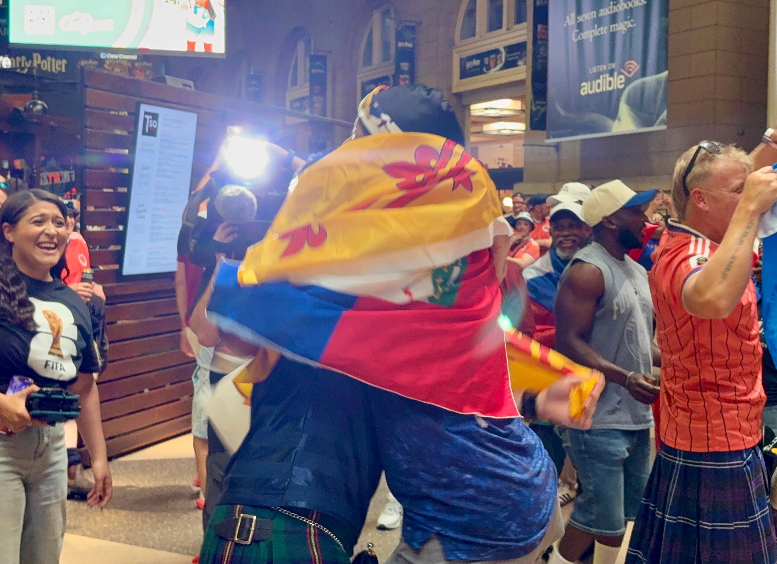 Thousands of World Cup fans pack South Station, turn Boston into global ...