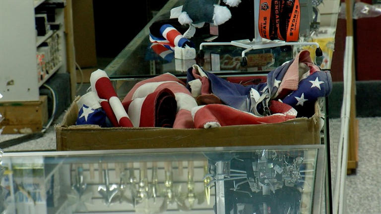 Old flags exchanged for new at Great American Flag Swap