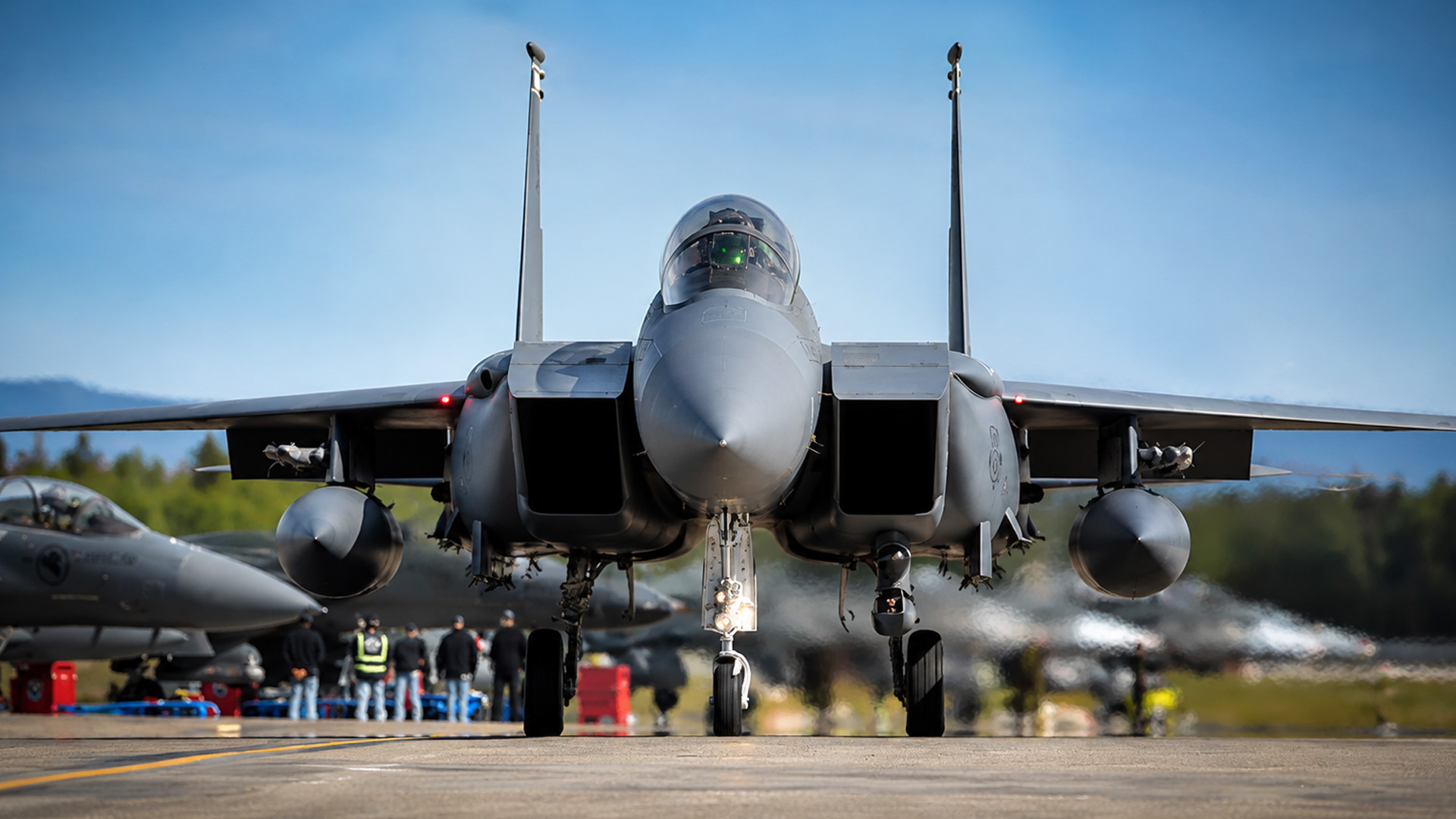 Allied fighter jets train together in Alaska