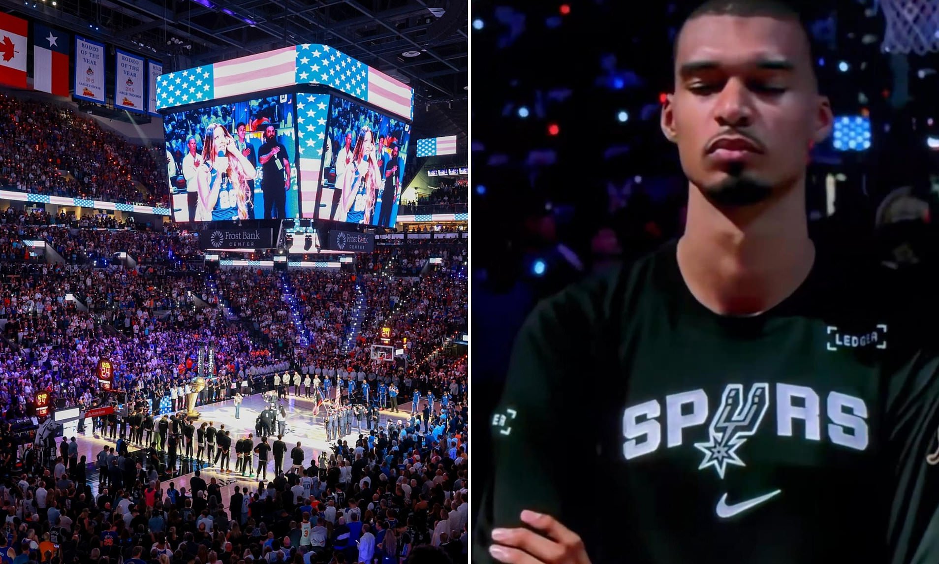 Spurs' Victor Wembanyama sparks more national anthem controversy