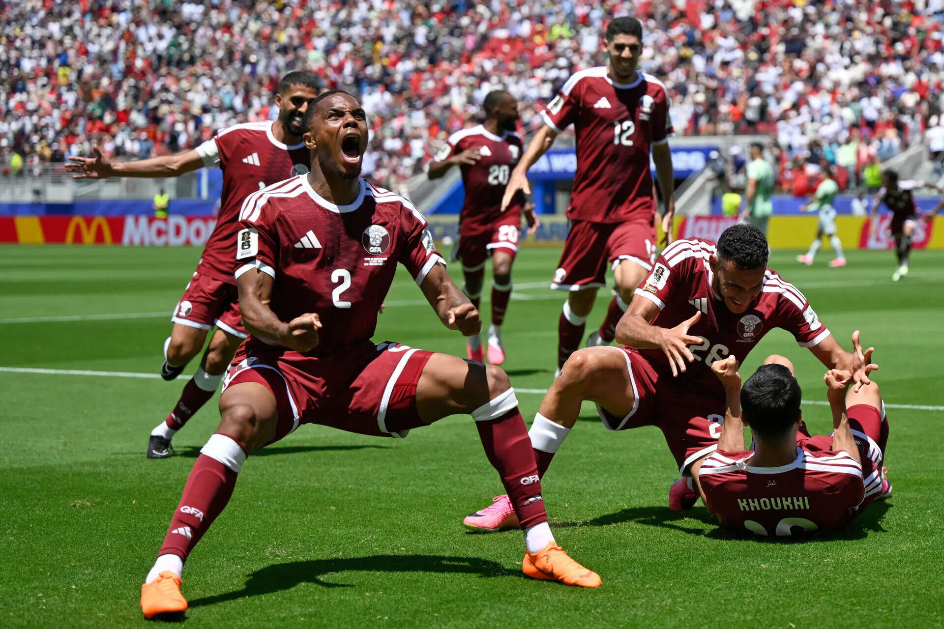 Qatar vs Switzerland FIFA World Cup match result: Qatar secure historic ...