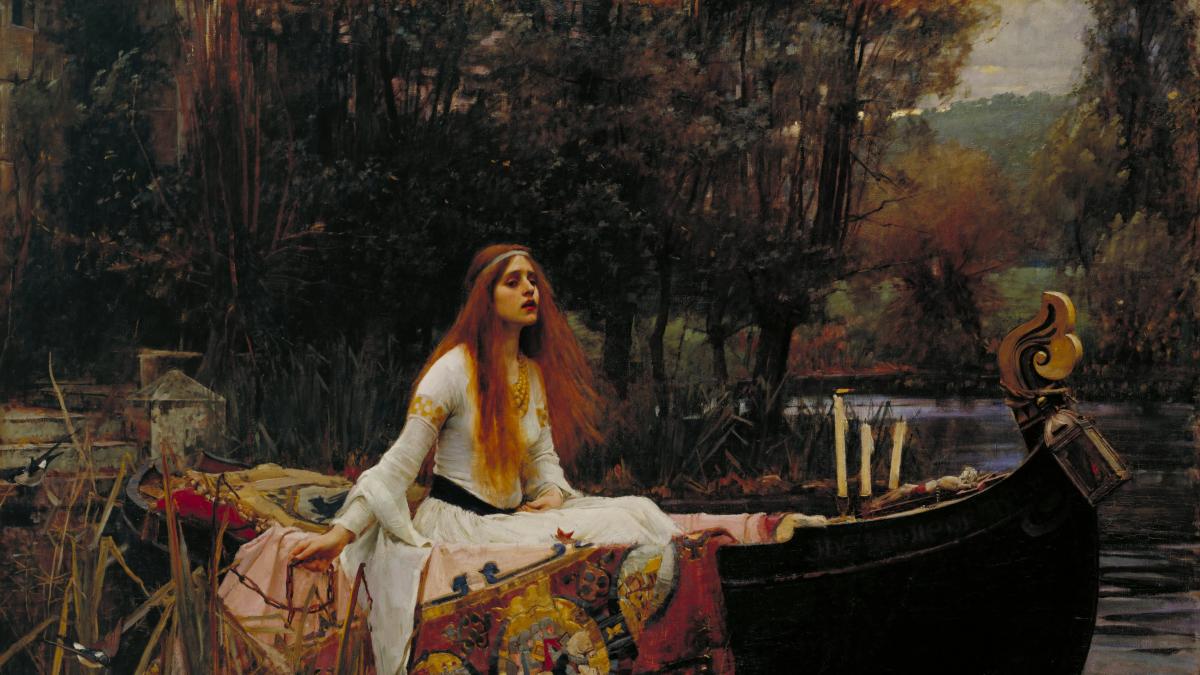 La dama de Shalott: la leyenda medieval que inspiró la obra maestra de ...