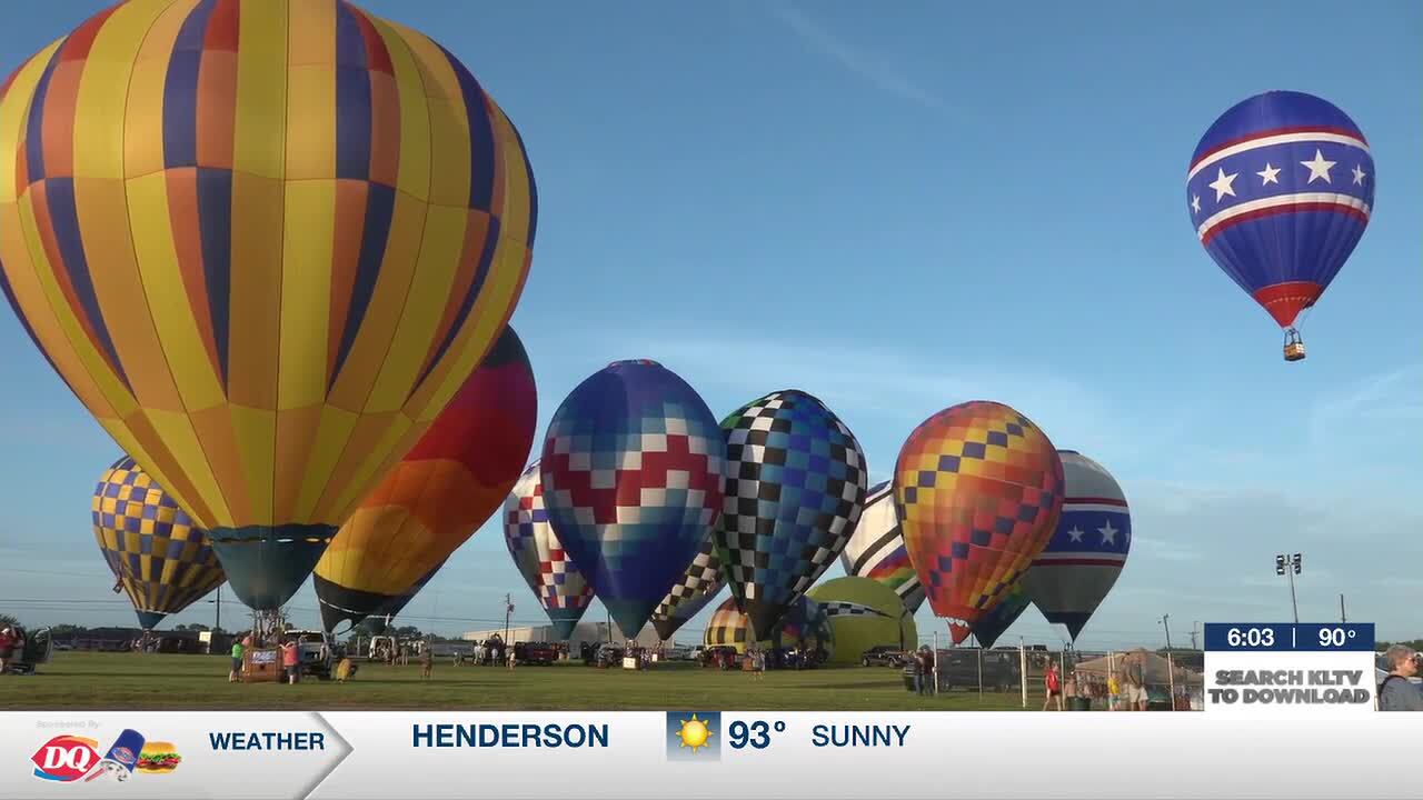 Off to the races: Day two of the Great Texas Balloon Race sees over ...