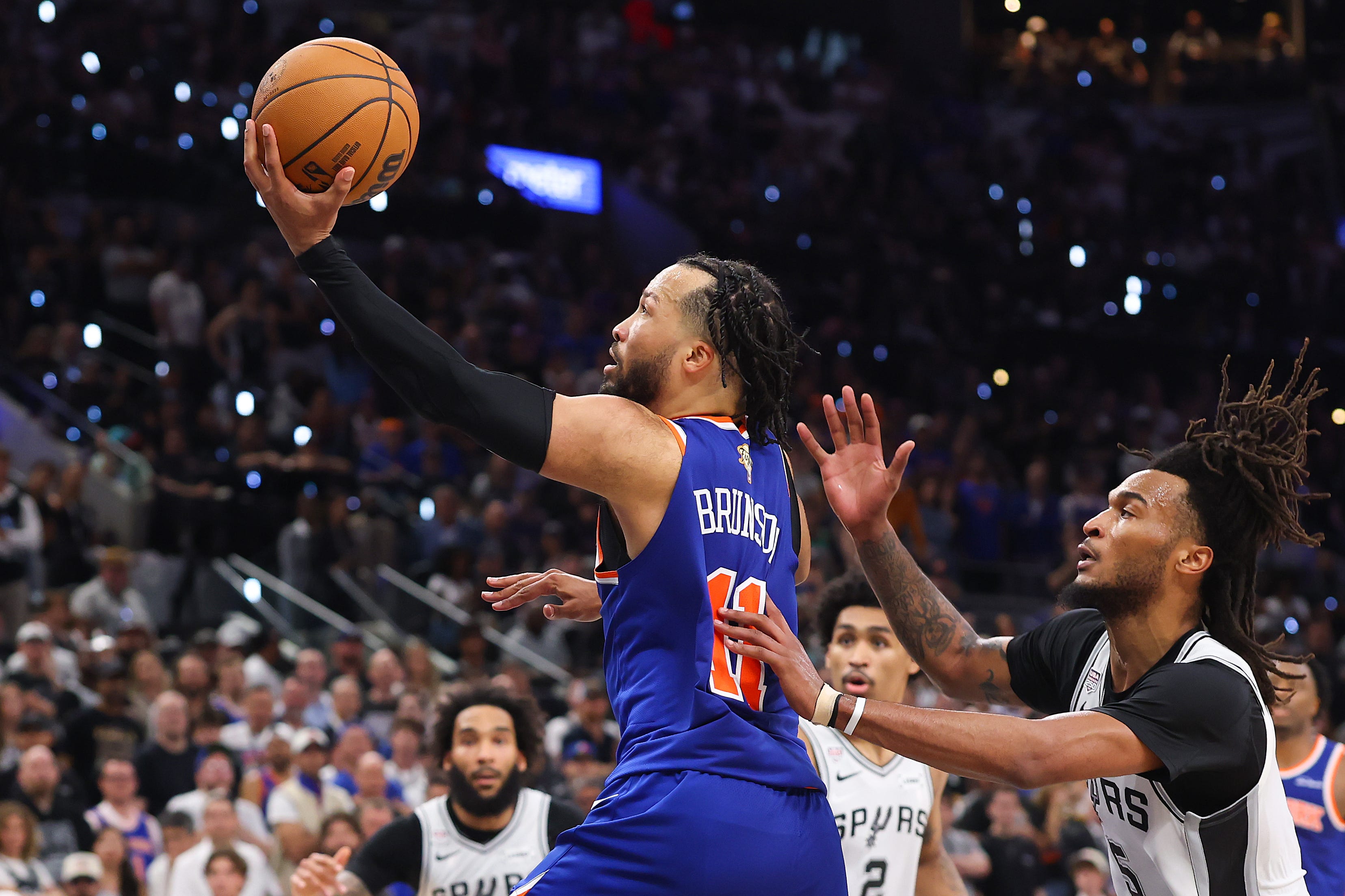 Jalen Brunson points tonight: All-Star moved to tears after powering ...