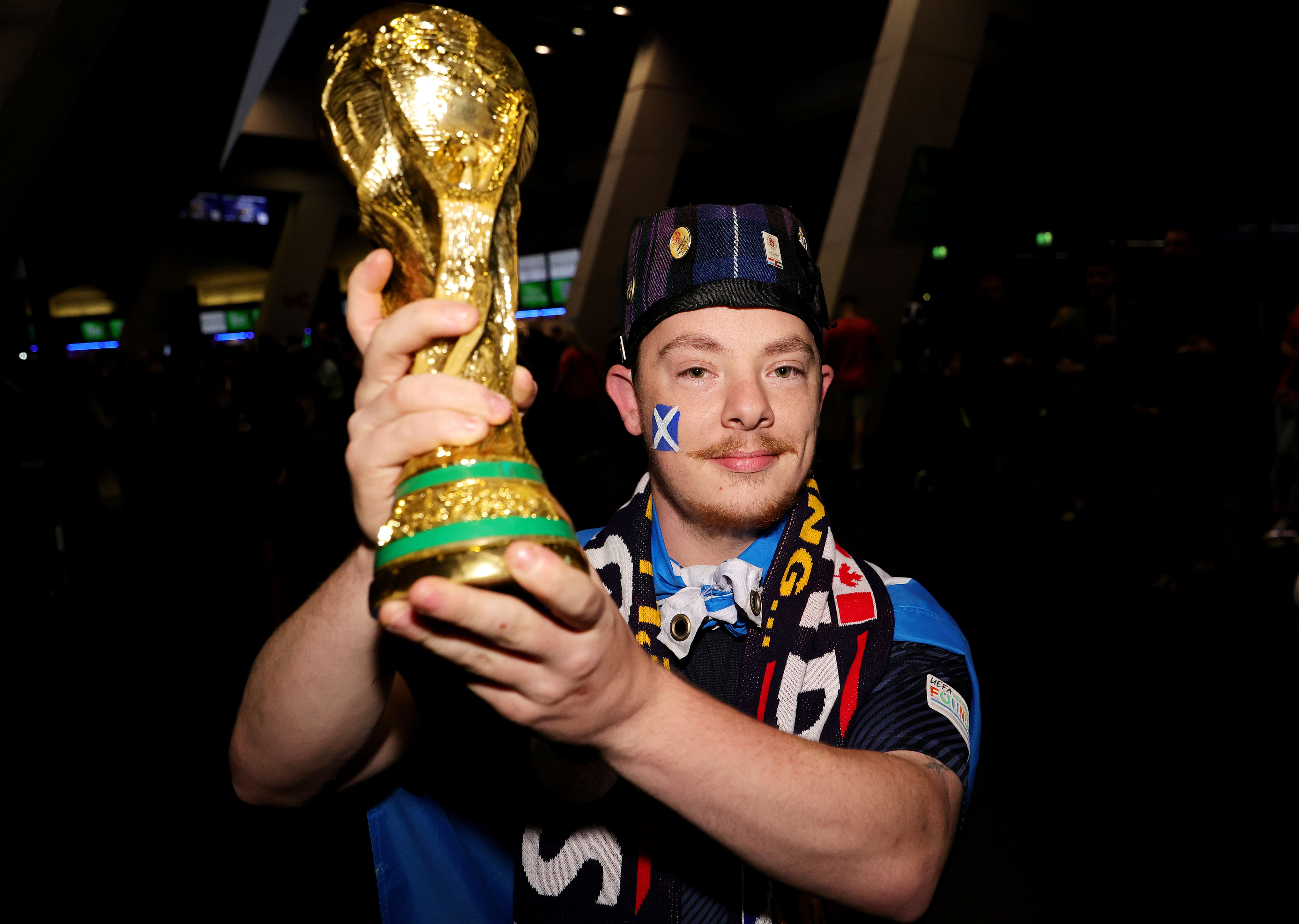 Scotland fans celebrate as first World Cup game in 28 years ends in a win