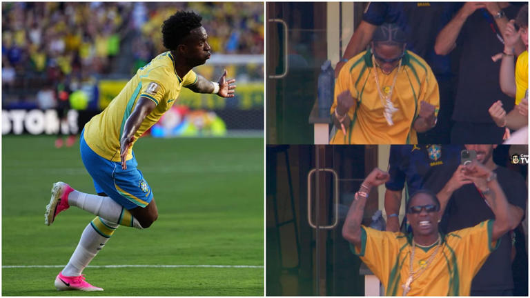 FIFA World Cup: Vinicius Junior’s stunning goal sends fans wild, Travis ...