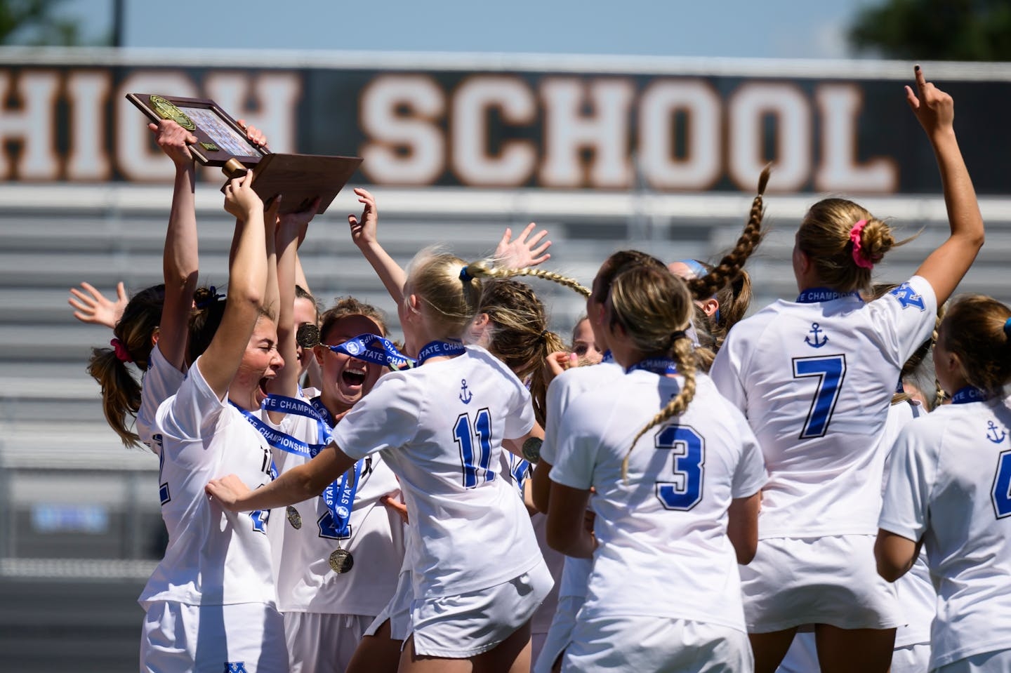 Minnetonka defeats Buffalo 14-10 to win girls lacrosse state championship