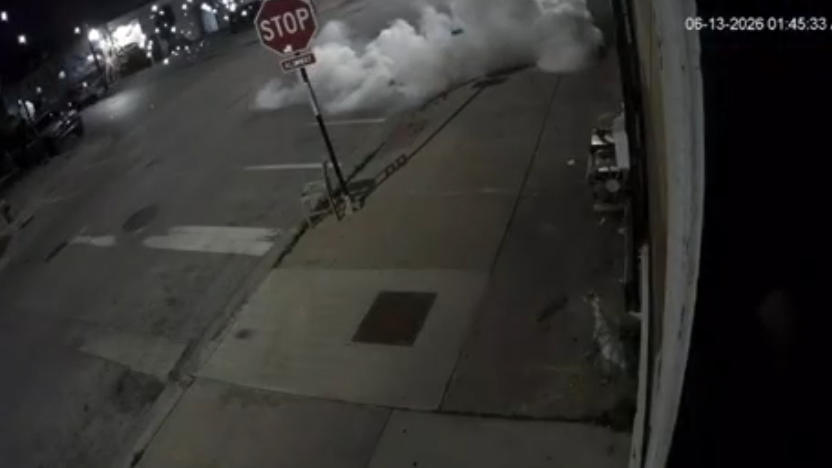 Investigation underway after suspected firework detonated outside Ald ...
