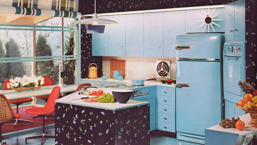 12 kitchen color trends from 1926 to today