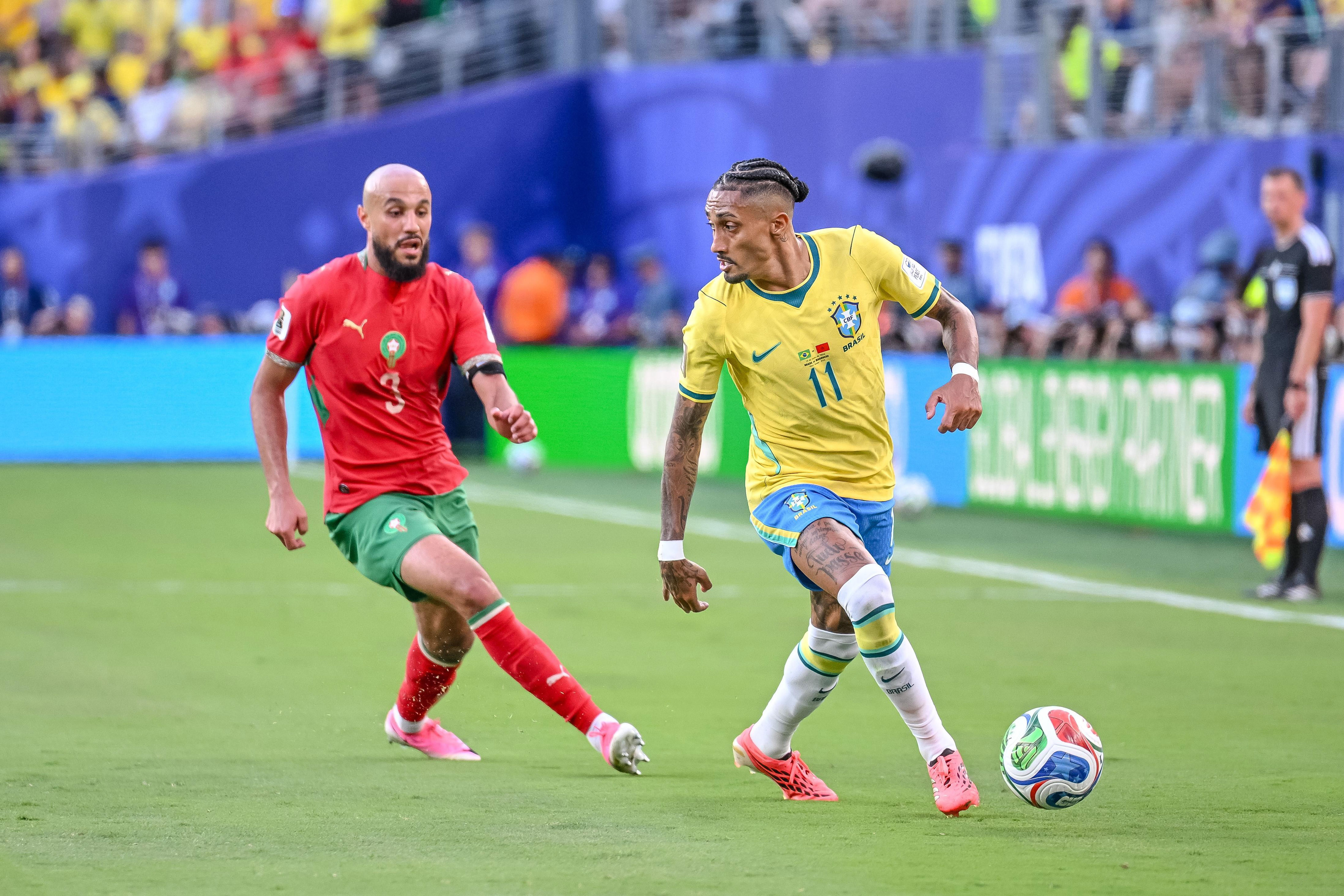 Brazil 1-1 Morocco, World Cup 2026: Raphinha quiet as Seleção rescue ...