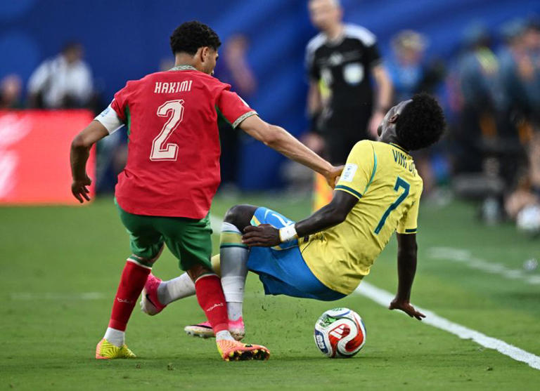 Analysis: Soccer - Ancelotti's Brazil escape Morocco scare after first ...