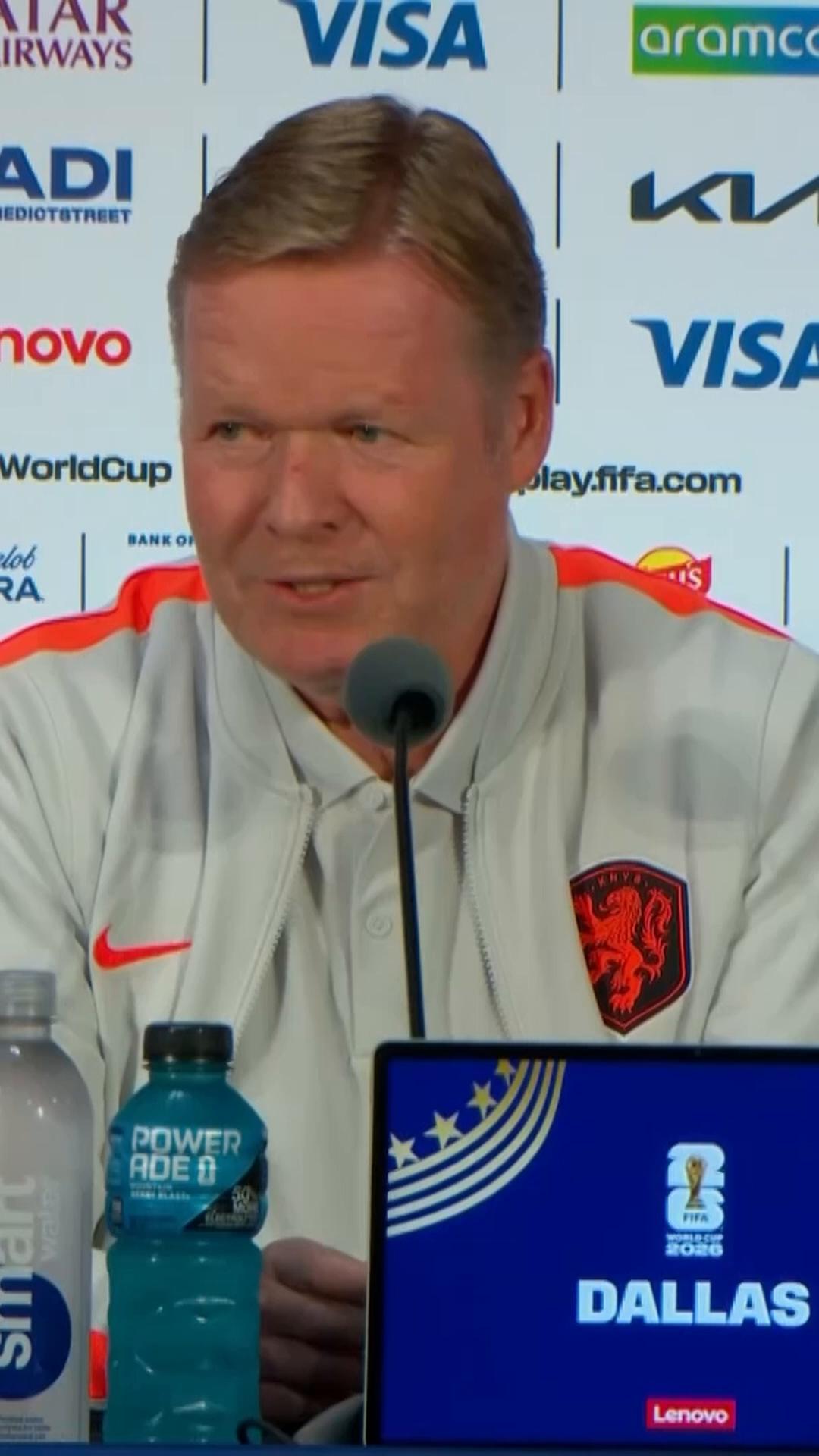 'There's always pressure' - Koeman confident Netherlands can meet ...
