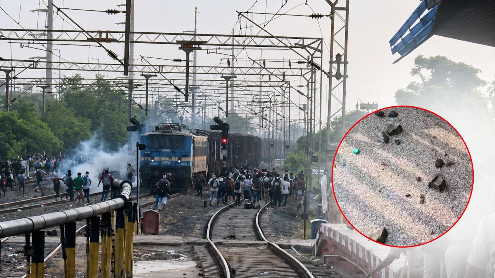 Stone-pelting rocks Patliputra station as students demand more trains