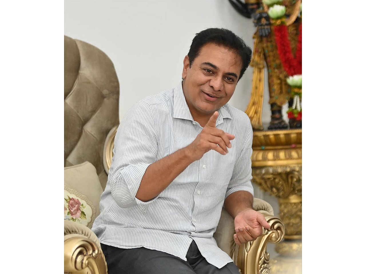 Revanth, Congress leadership at odds with each other: KTR