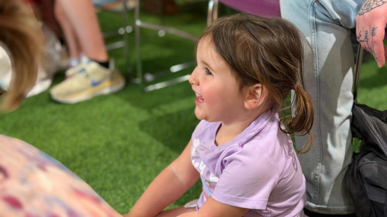 For one Abilene child, day 3 of CALF was a first storybook adventure