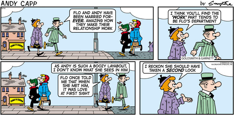 Latest comics publications from Andy Capp on June 14, 2026