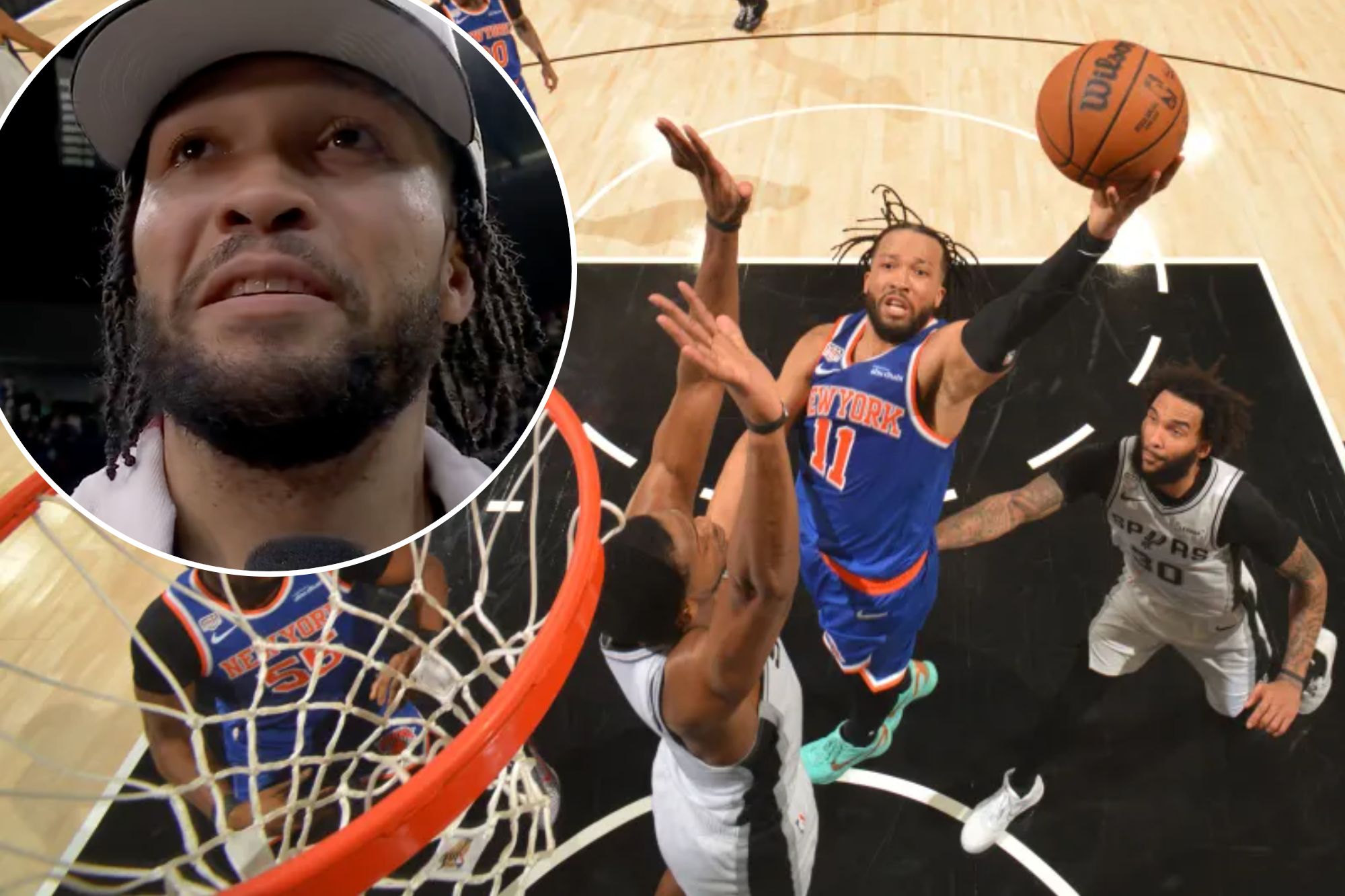 Jalen Brunson breaks down in ESPN interview after carrying Knicks to ...