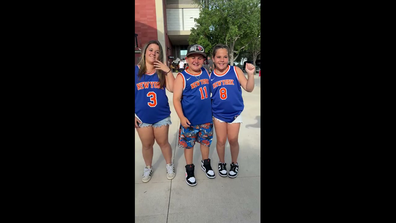 Knick fans are flying in for Game Five