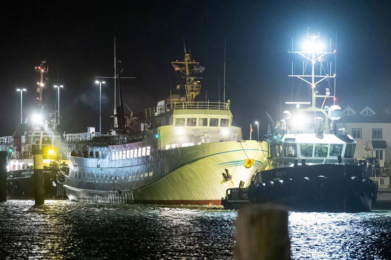 Stranded Heligoland ferry towed to German mainland after defect