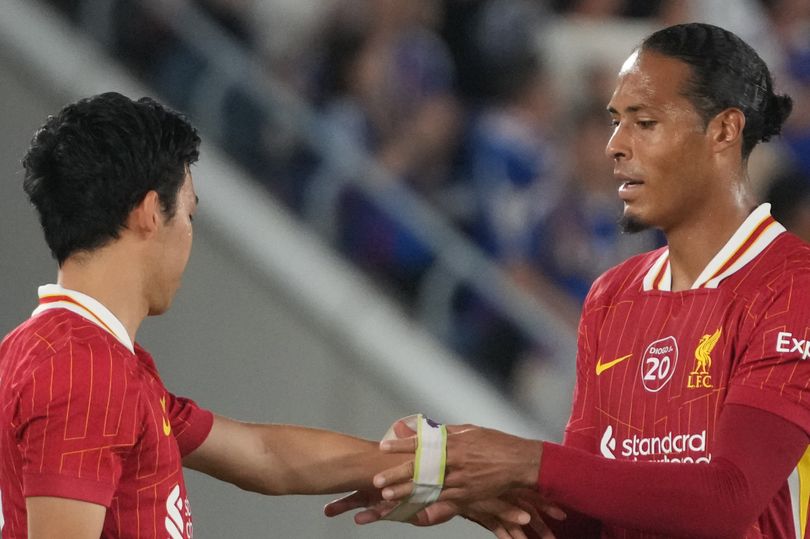 Virgil van Dijk's gesture to Wataru Endo summed him up as pair denied ...