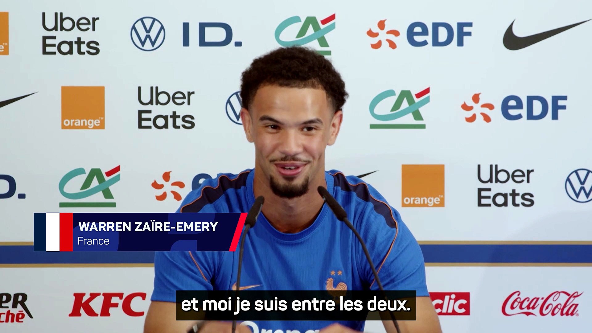 Zaïre-Emery sur l'ambiance au sein du groupe : "On est tous très ...