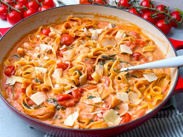 20-Minuten-Pasta: Cremiges Abendessen für müde Feierabende mit ...