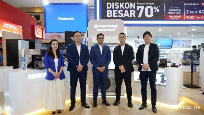 Panasonic tahan kenaikan harga produk di tengah tekanan rupiah dan ...