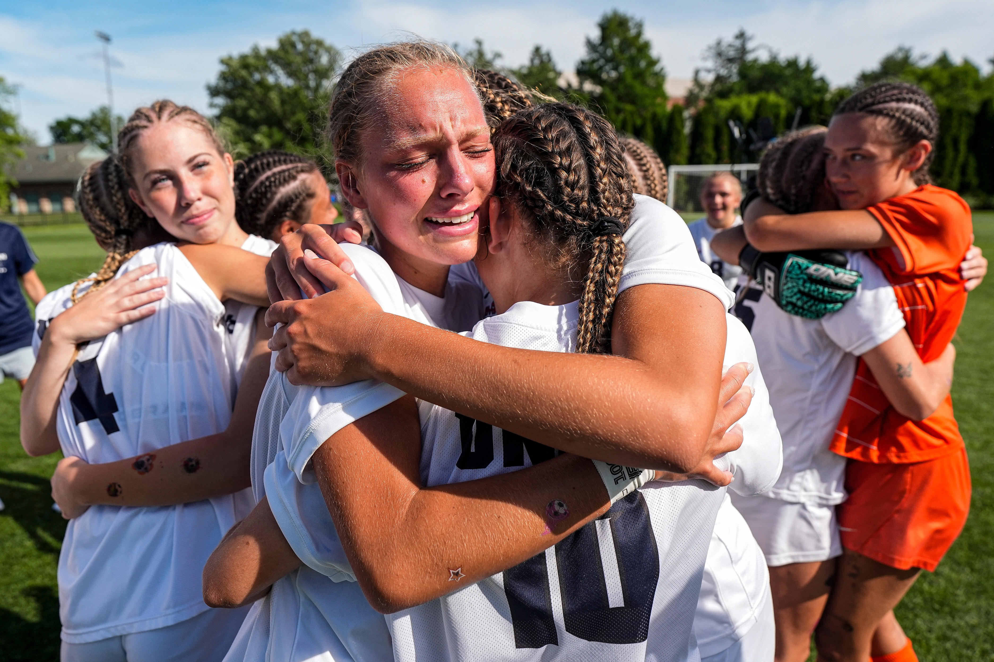 Hudsonville Unity Christian ties record in 4th straight girls soccer title