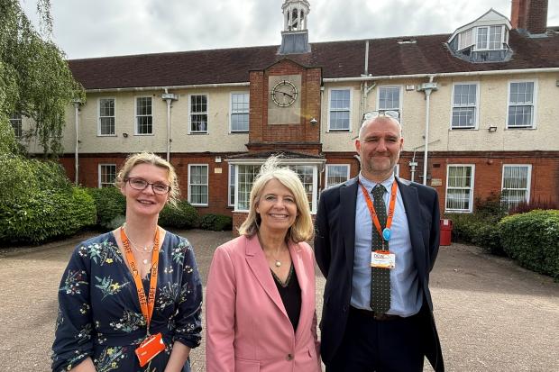 MP discusses employability and independence at school visit