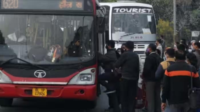 Delhi traffic alert: DTC bus service launched between Bakarwala DDA ...
