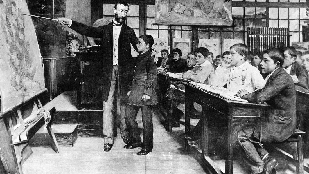 Historic school rules and practices