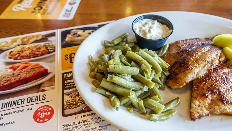 7 southern-style seafood dishes at Cracker Barrel