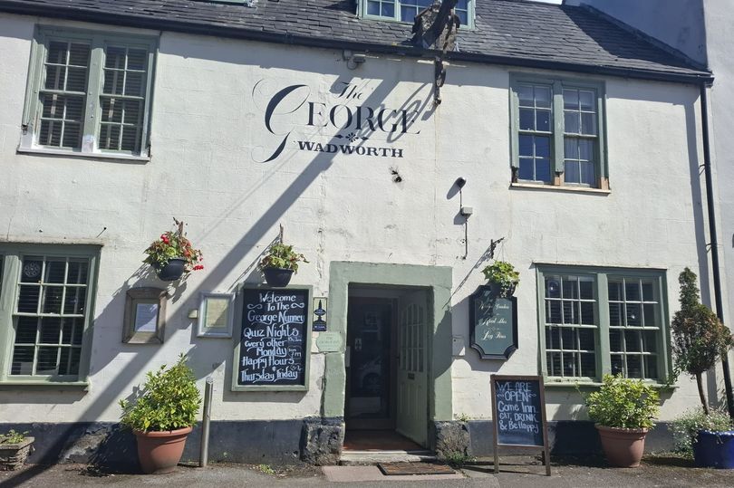 17th century coaching inn The George was great value