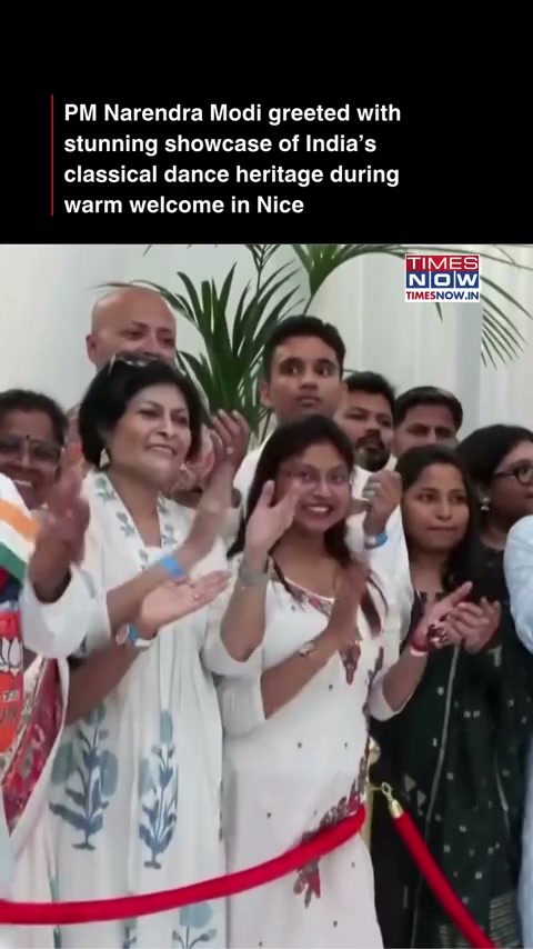 PM Narendra Modi received a warm and memorable welcome at