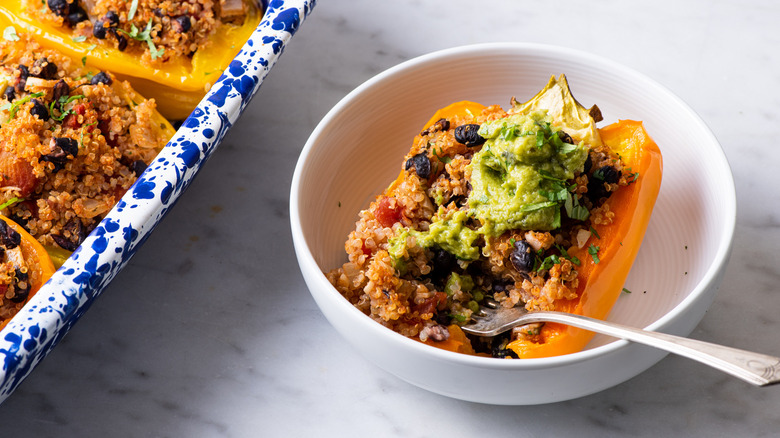 Quinoa stuffed peppers recipe