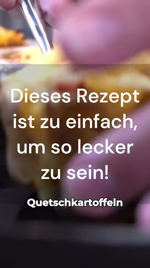 Quetsch-Kartoffeln mit Pizza-Topping so hast du Kartoffeln noch nie erlebt!