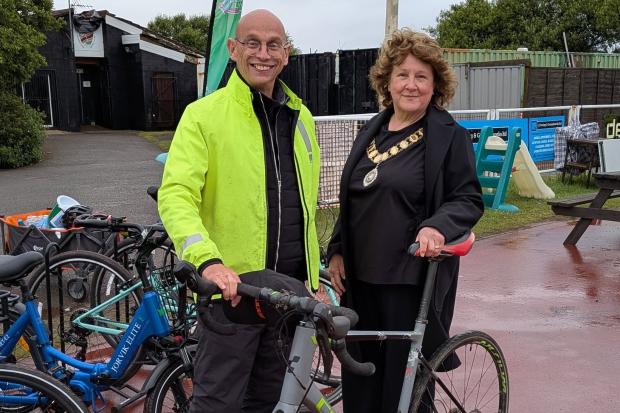 Mayor promotes Barrow bike group boosting physical health and mental ...
