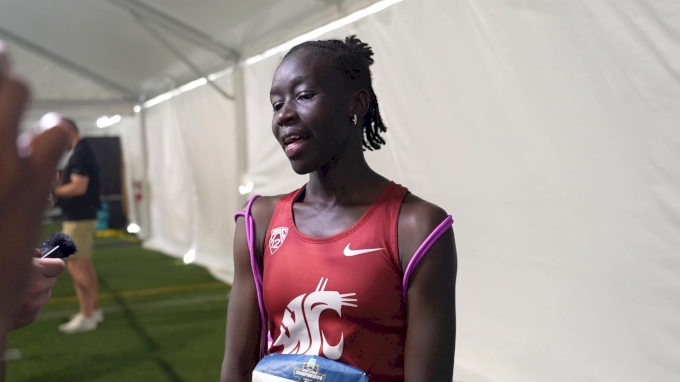 Rosemary Longisa after winning the NCAA Outdoor 1500m title