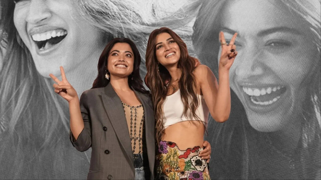 Cocktail 2: Kriti Sanon protects Rashmika Mandanna after fans breach ...