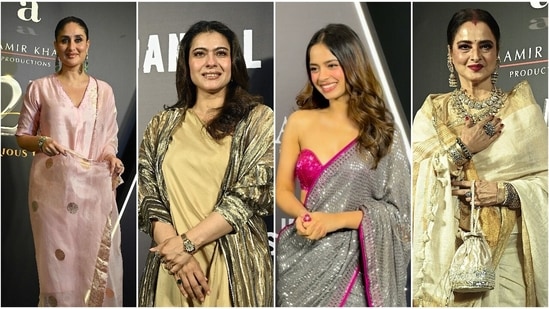 From Nitanshi Goel to Kajol and Rekha: What stars wore to Aamir Khan ...