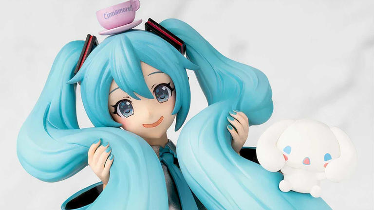 Hatsune Miku & Cinnamoroll officially reunite this June in new first look