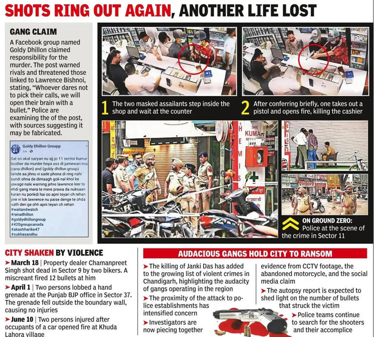 13 bullets, 2 seconds, 100m from police naka: Brazen killing of cashier ...