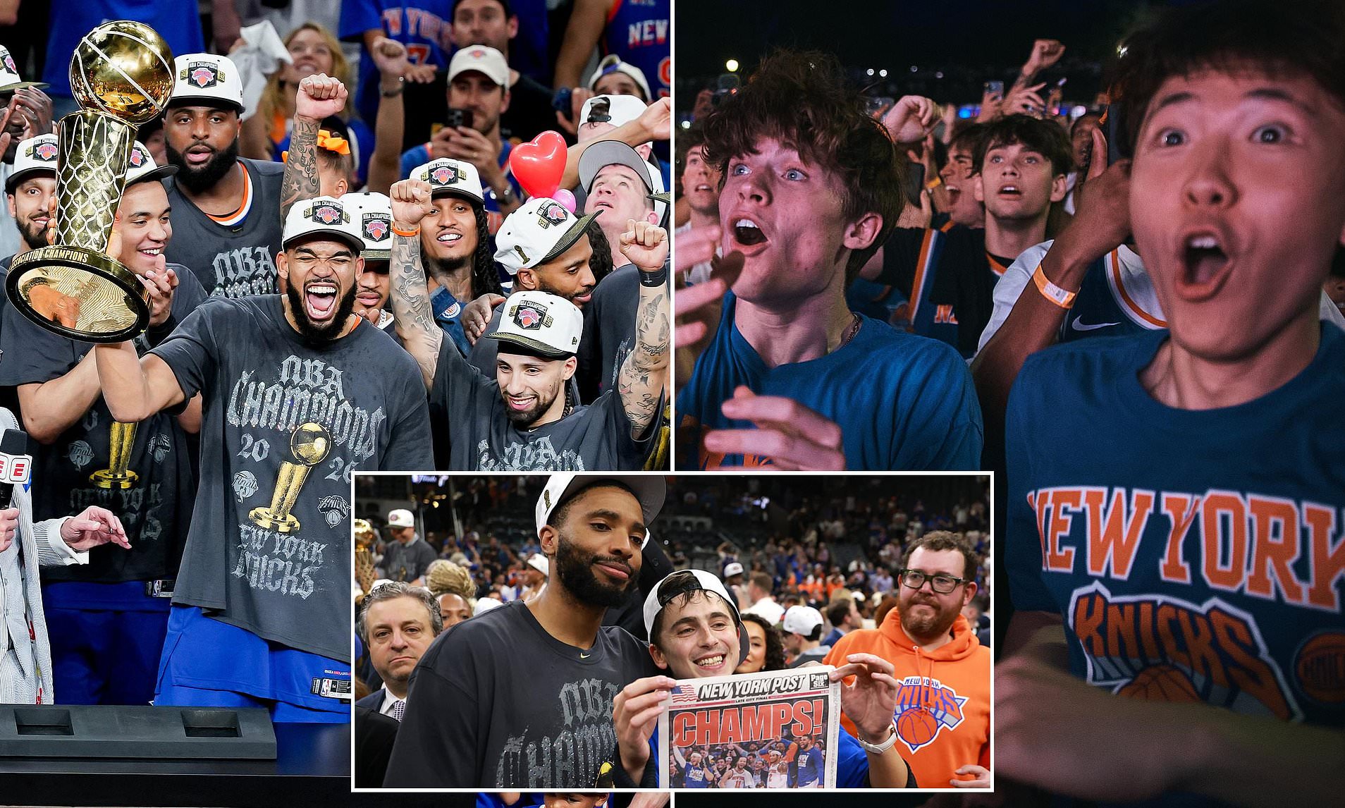 New York Knicks win NBA Finals after another epic comeback to clinch ...