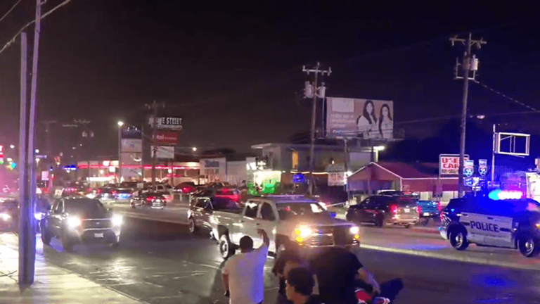Photos | Fans take to SW Military Drive after Game 5 loss to celebrate ...