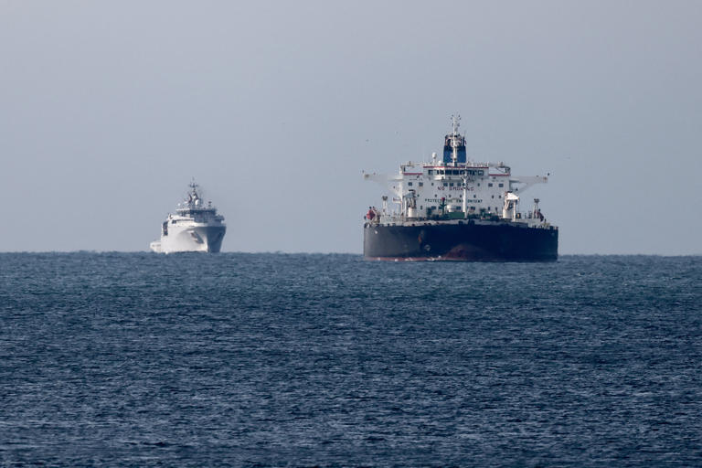 Royal Marine commandos storm Russian shadow fleet tanker